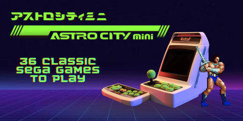 Sega Astro City Mini Console and Mini Control Pad – PixelCrib