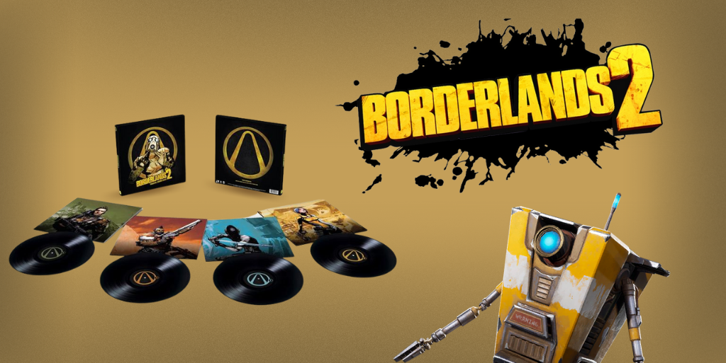 Borderlands 2 Deluxe 4xLP Box Set – PixelCrib