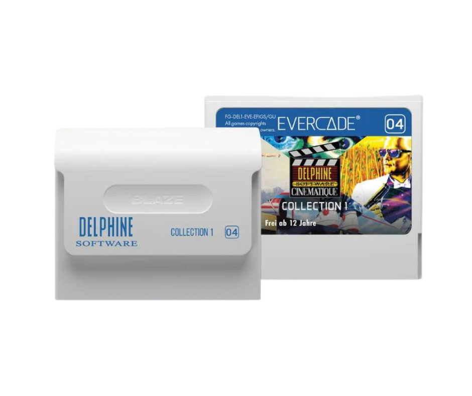 Delphine Collection 1 - Evercade Cartridge | Blaze Entertainment | PixelCrib