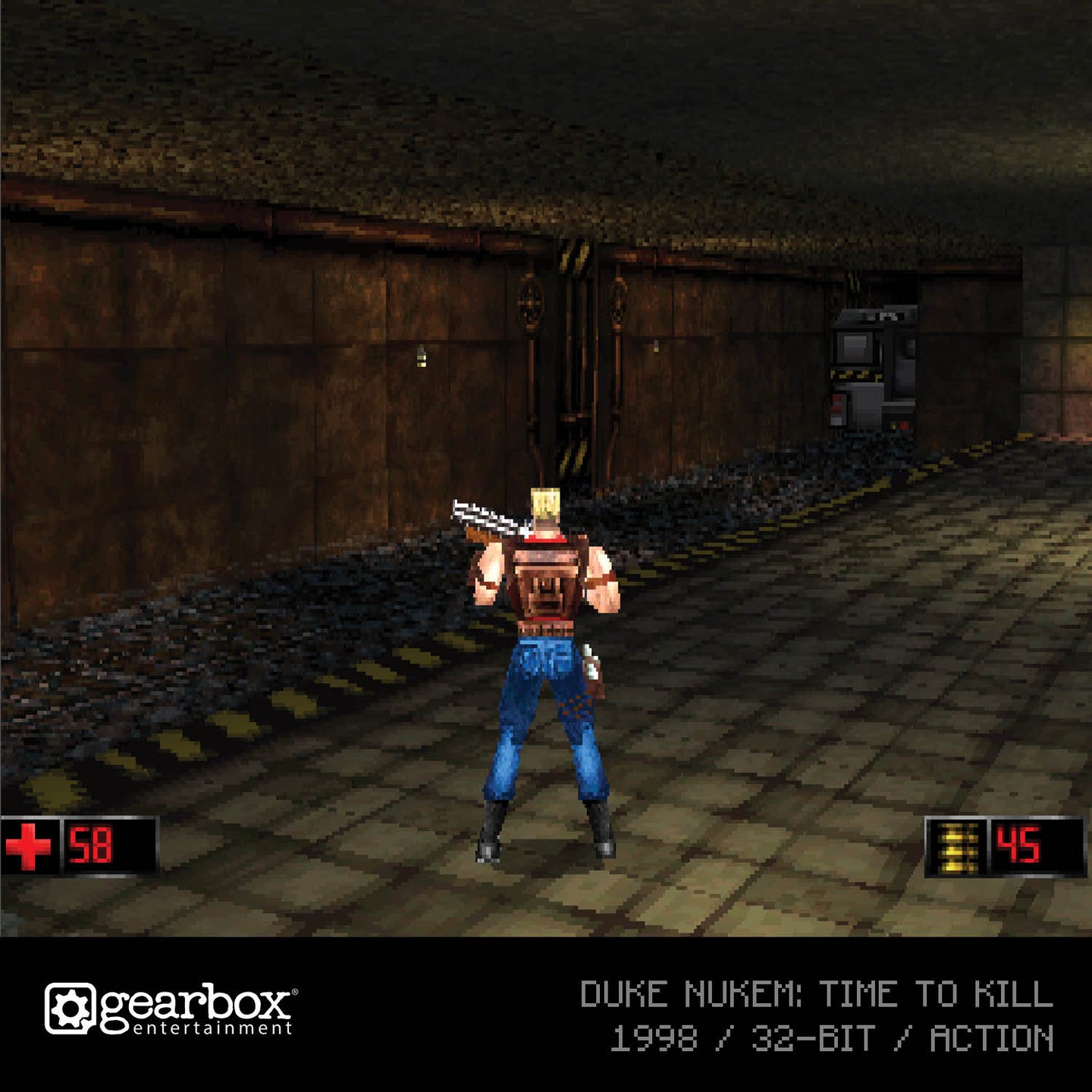 Duke Nukem 2 - Evercade Cartridge | Blaze Entertainment | PixelCrib
