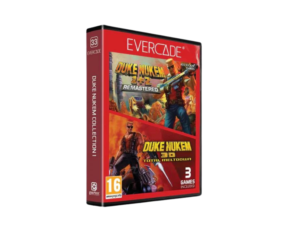 Duke Nukem Collection 1 - Evercade Cartridge | Blaze Entertainment ...