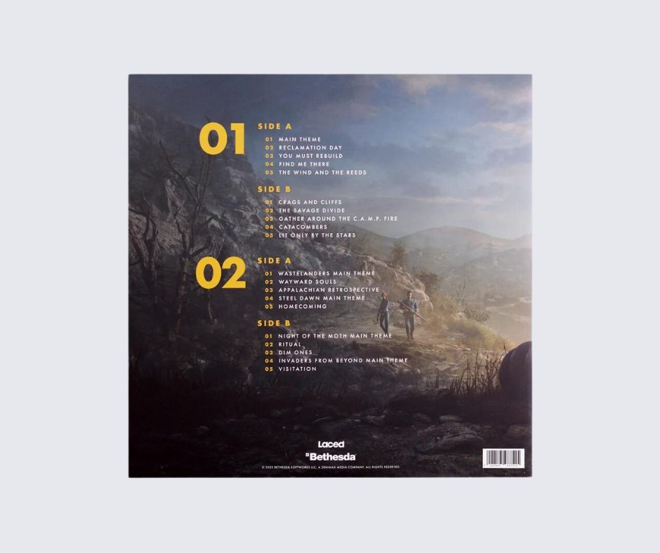 Fallout 76 Deluxe Double Vinyl | Laced Records | PixelCrib
