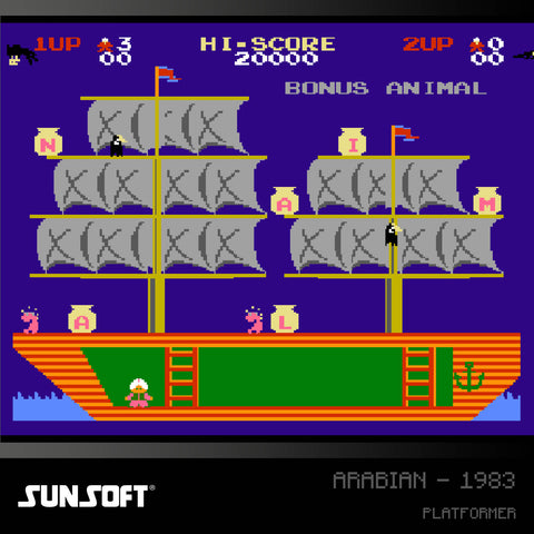 Sunsoft Collection 1 - Evercade Cartridge | Blaze Entertainment | PixelCrib