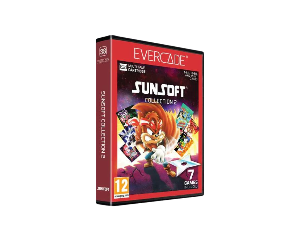Sunsoft Collection 2 - Evercade Cartridge | Blaze Entertainment | PixelCrib