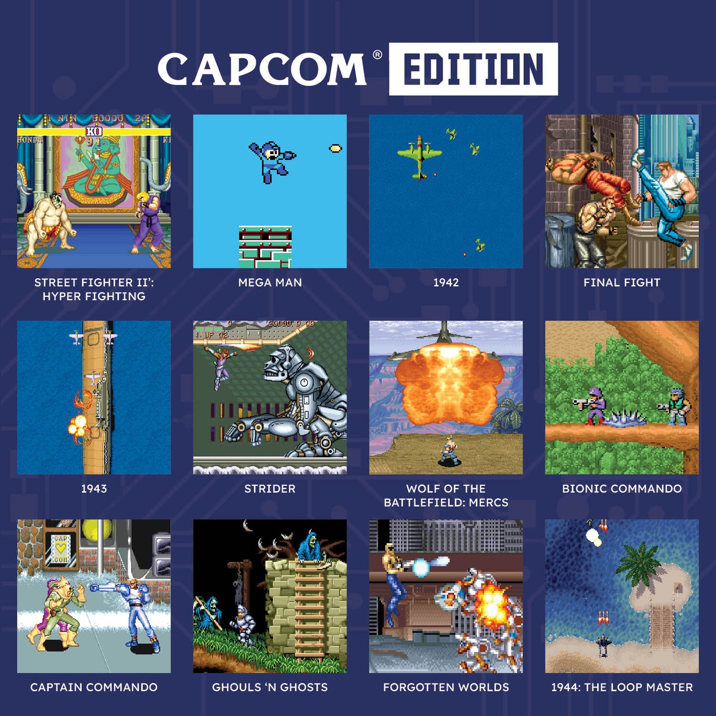 Super Pocket Capcom® Edition | Hyper Mega Tech! | PixelCrib