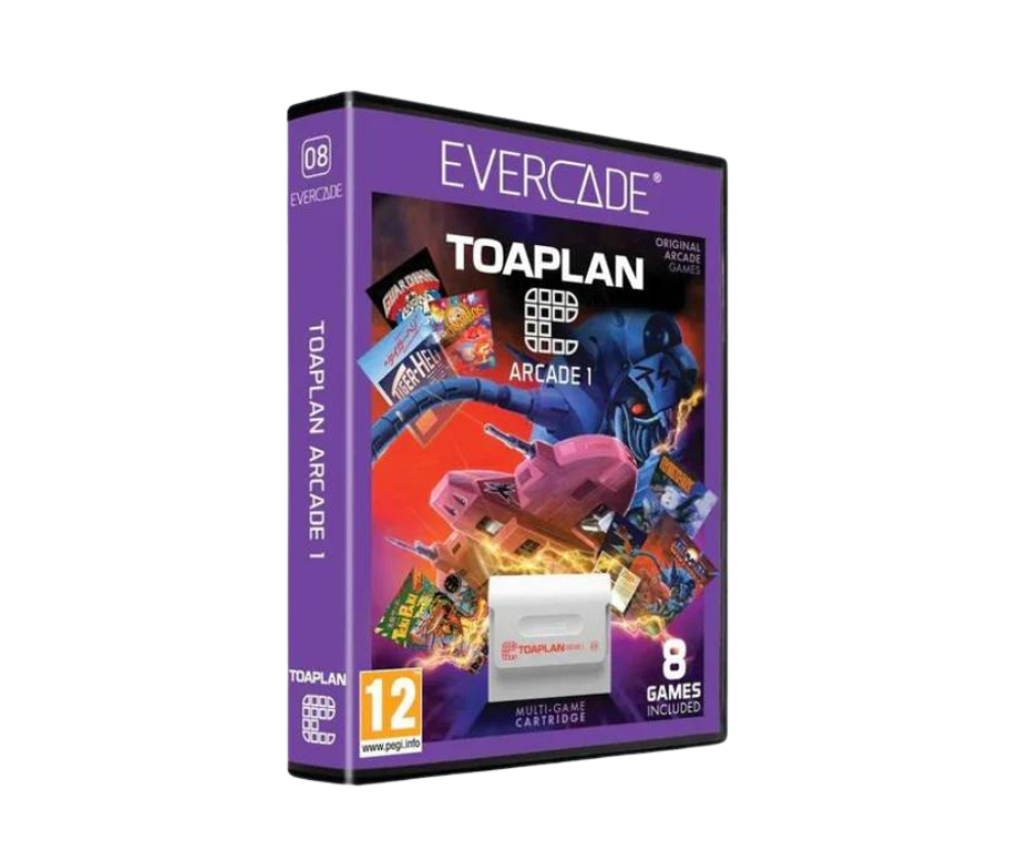 #08 TOAPLAN Arcade 1 - Evercade Cartridge – PixelCrib