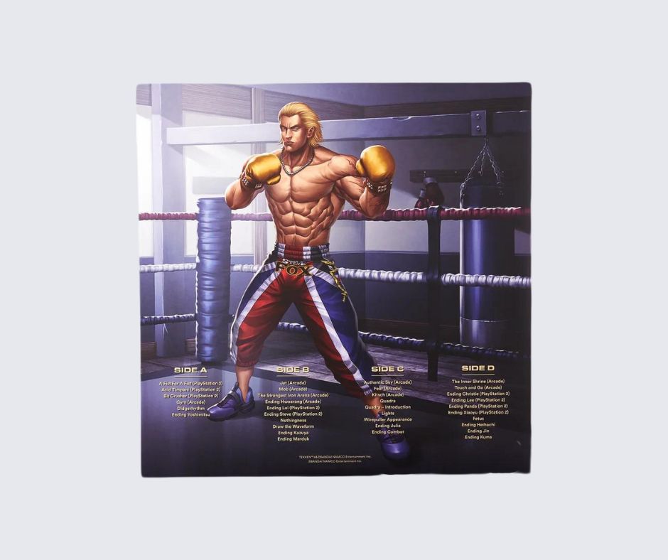 Tekken 4 Deluxe Double Vinyl | Laced Records | PixelCrib