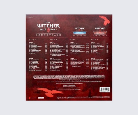 The Witcher 3 Original Game Soundtrack Complete Edition 4xLP Box Set ...