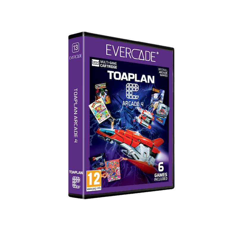 #13 Toaplan Arcade Collection 4 - Evercade Cartridge | Blaze ...