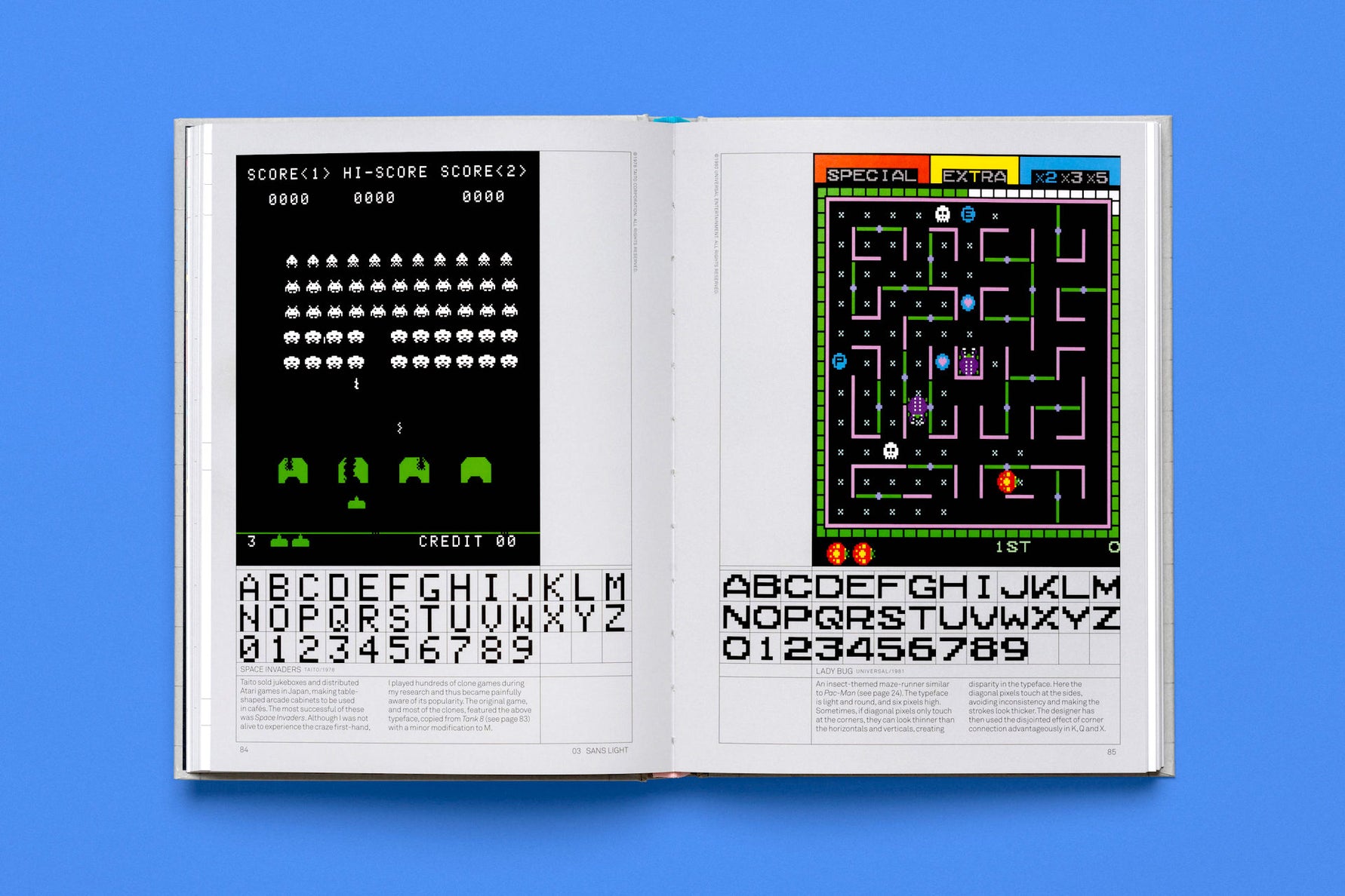 Arcade Game Typography | Read-Only Memory | PixelCrib