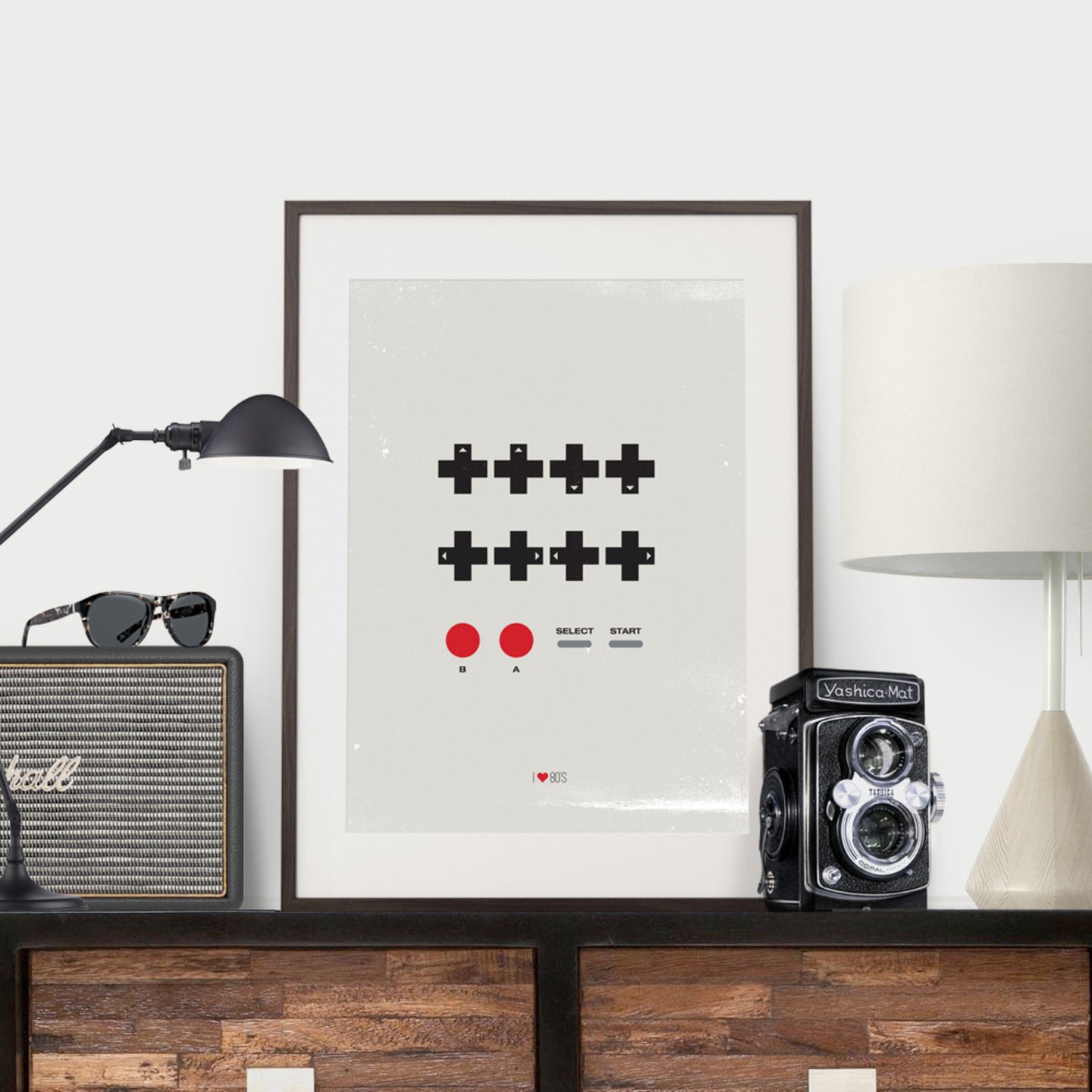 Contra Cheat Code | Gaming Art Poster | Design Different – PixelCrib