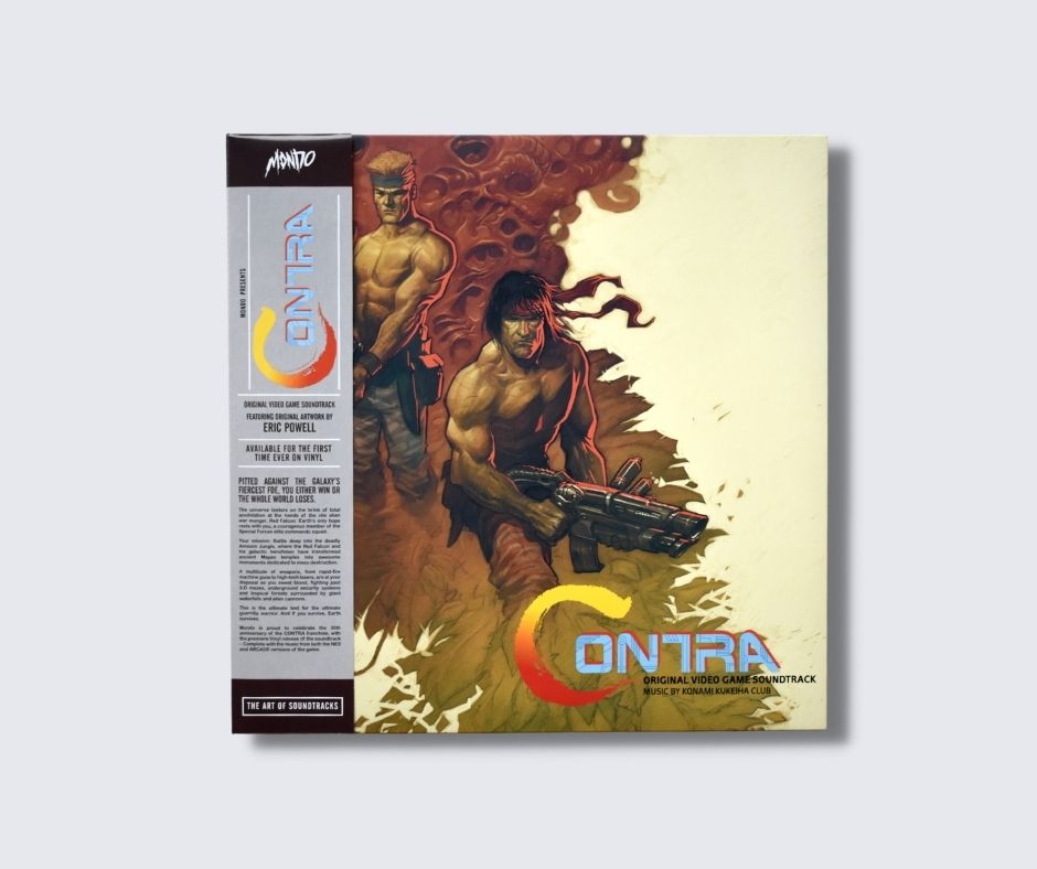 Contra - Original Video Game Vinyl Soundtrack LP | Mondo | Konami ...