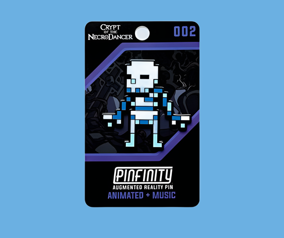 Crypt of the Necrodancer - Skeleton | Pinfinity | PixelCrib