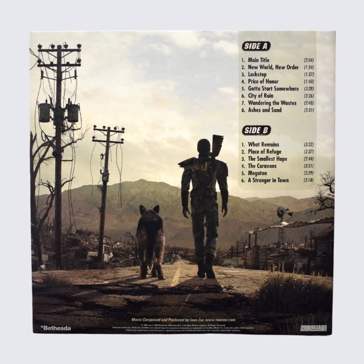 Fallout 3 Original Game Soundtrack LP | Spacelab9 | PixelCrib Vault Boy ...