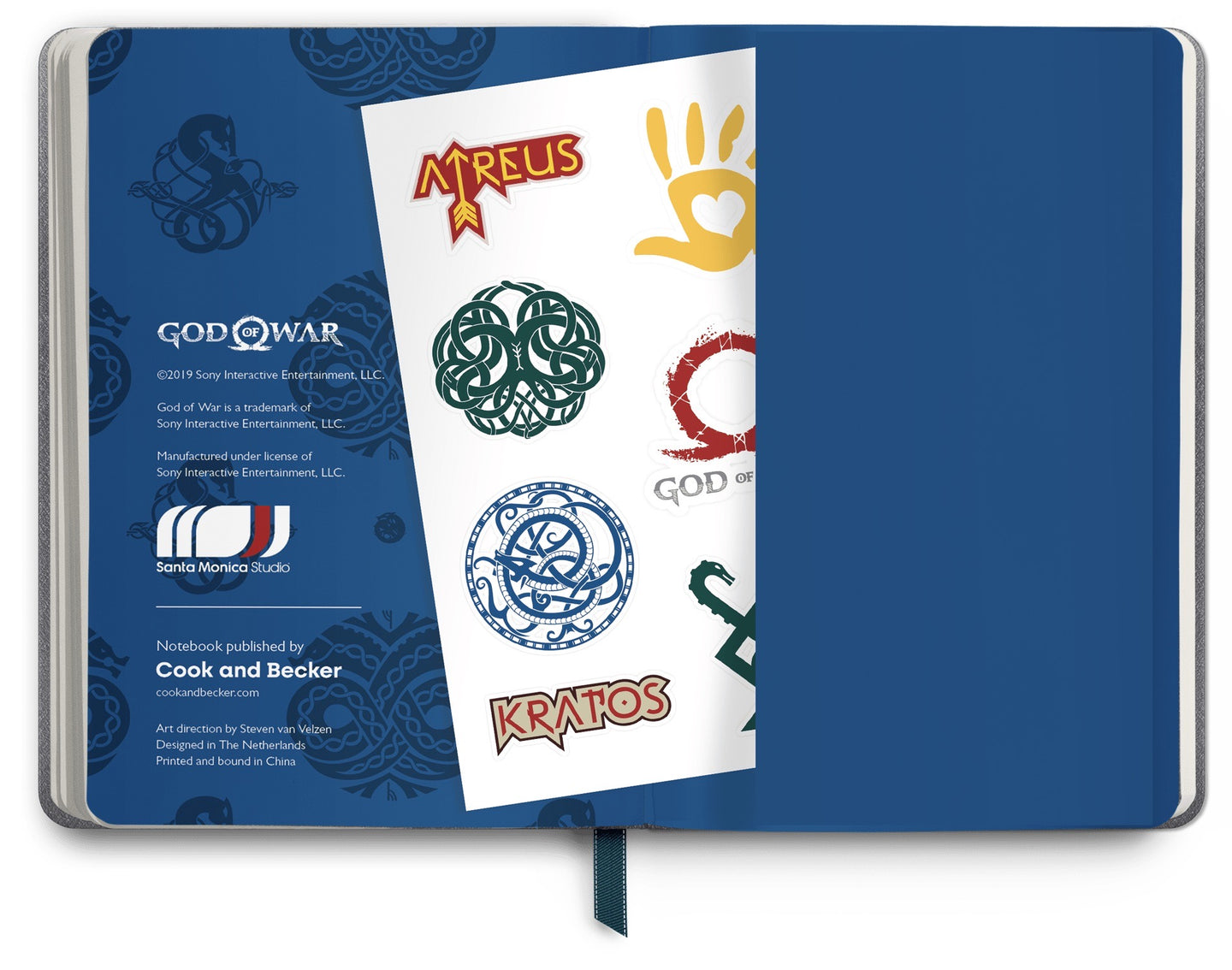 God of War Notebook - Limited Edition I Cook and Becker I PixelCrib