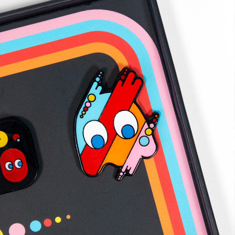 Official Pac-Man 40th Anniversary 9 Pin Set | Numskull | PixelCrib