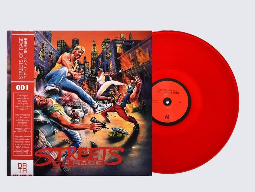 Streets of Rage Video Game Vinyl Soundtrack | Data Discs | PixelCrib