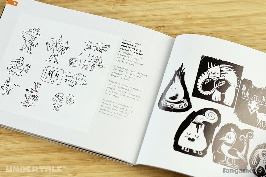 UNDERTALE Art Book | Fangamer | PixelCrib